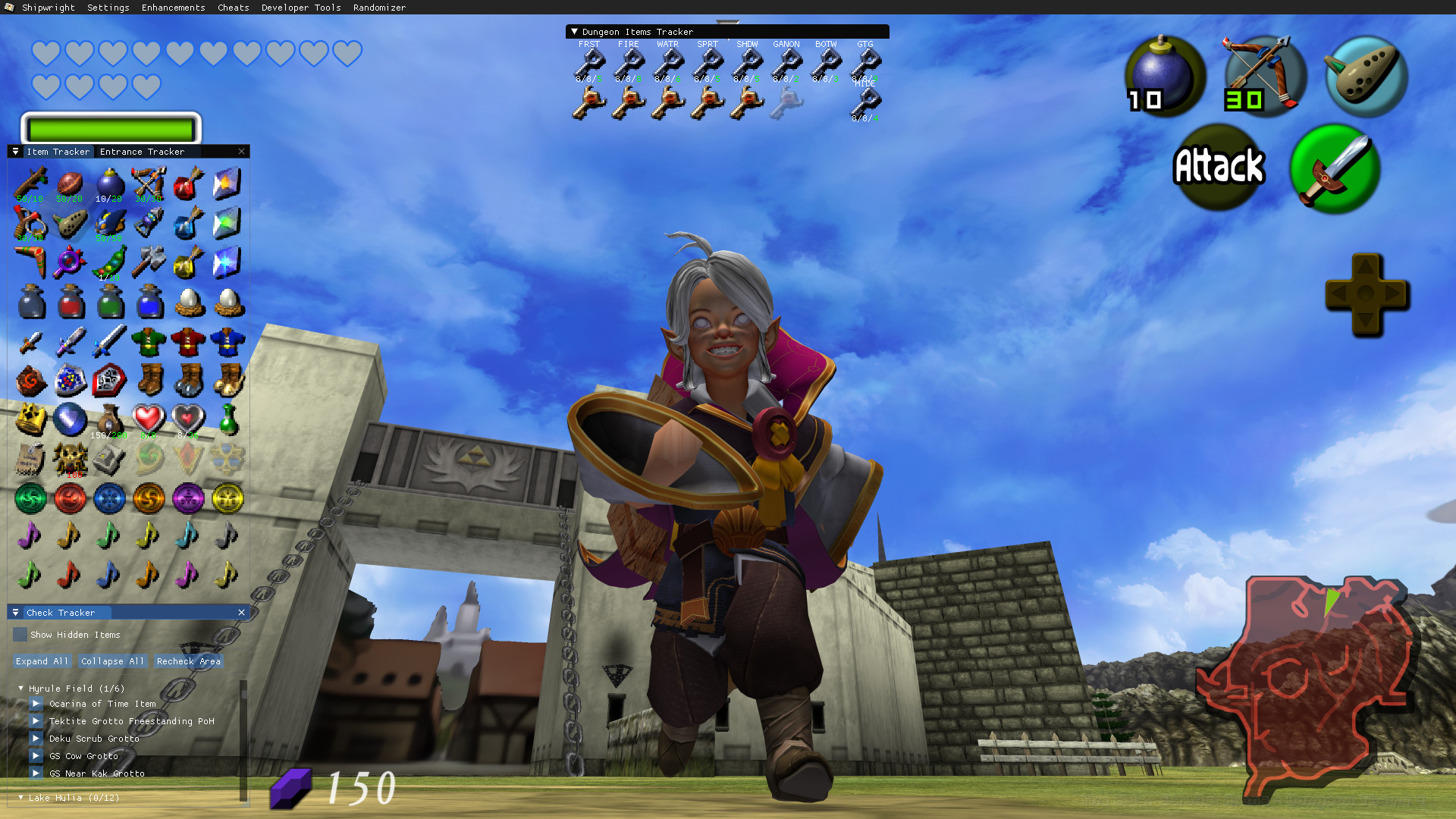 Acolyte of the Lost Arts Invoker Child Link Mod for Ship of Harkinian ...