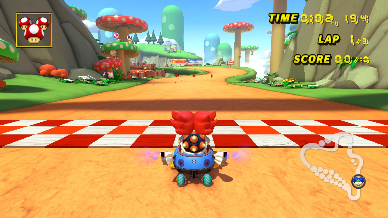 MKWii HUD Mod for Mario Kart 8 Deluxe | MK8D Mods