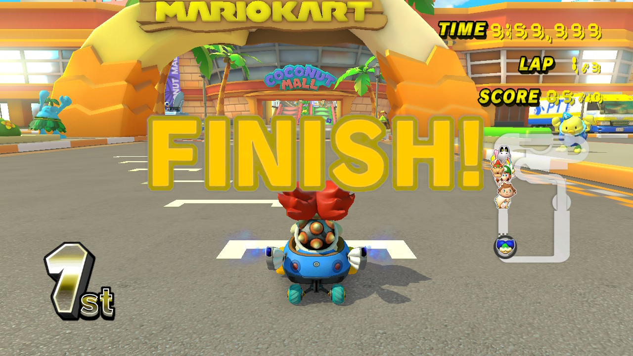 MKWii HUD Mod for Mario Kart 8 Deluxe | MK8D Mods