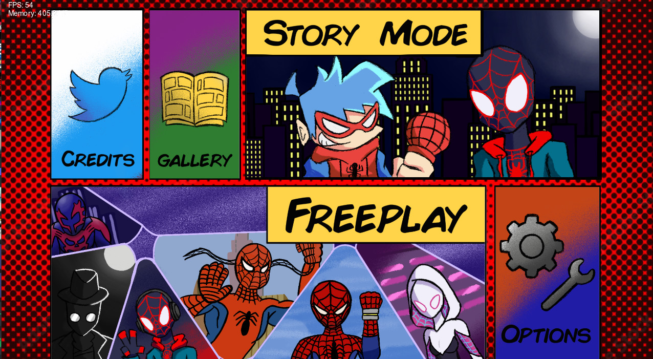 Funkin' Into The Spider-verse Mod for Friday Night Funkin' | FNF Mods