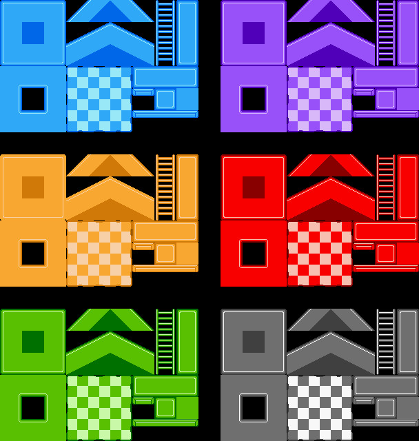 Simplistic Tilesets (CYOP) Mod for Pizza Tower | PT Mods