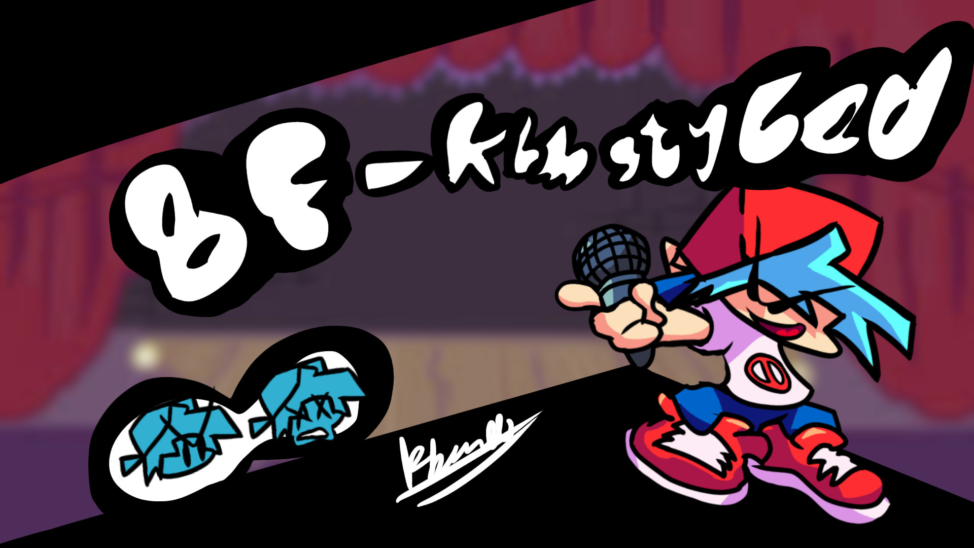 BF - kbm styled V3 [Friday Night Funkin'] [Mods]