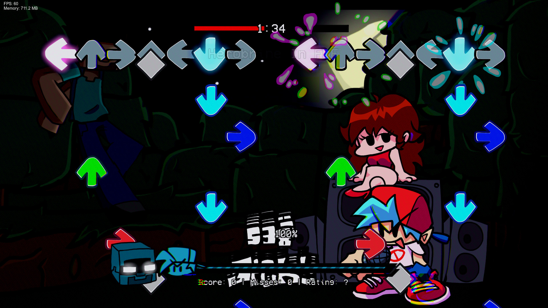 Danger-Remixed 7k Mod for Friday Night Funkin' | FNF Mods