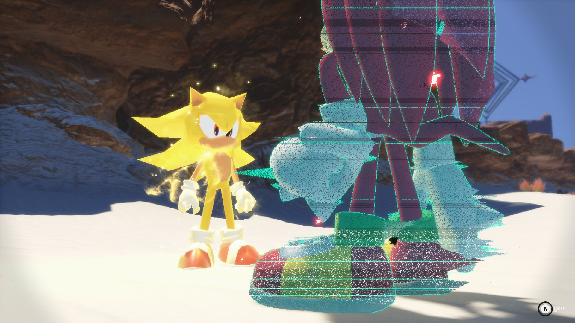 Low Poly Sonic v2.1: Compatible with Update 2 [Sonic Frontiers] [Mods]