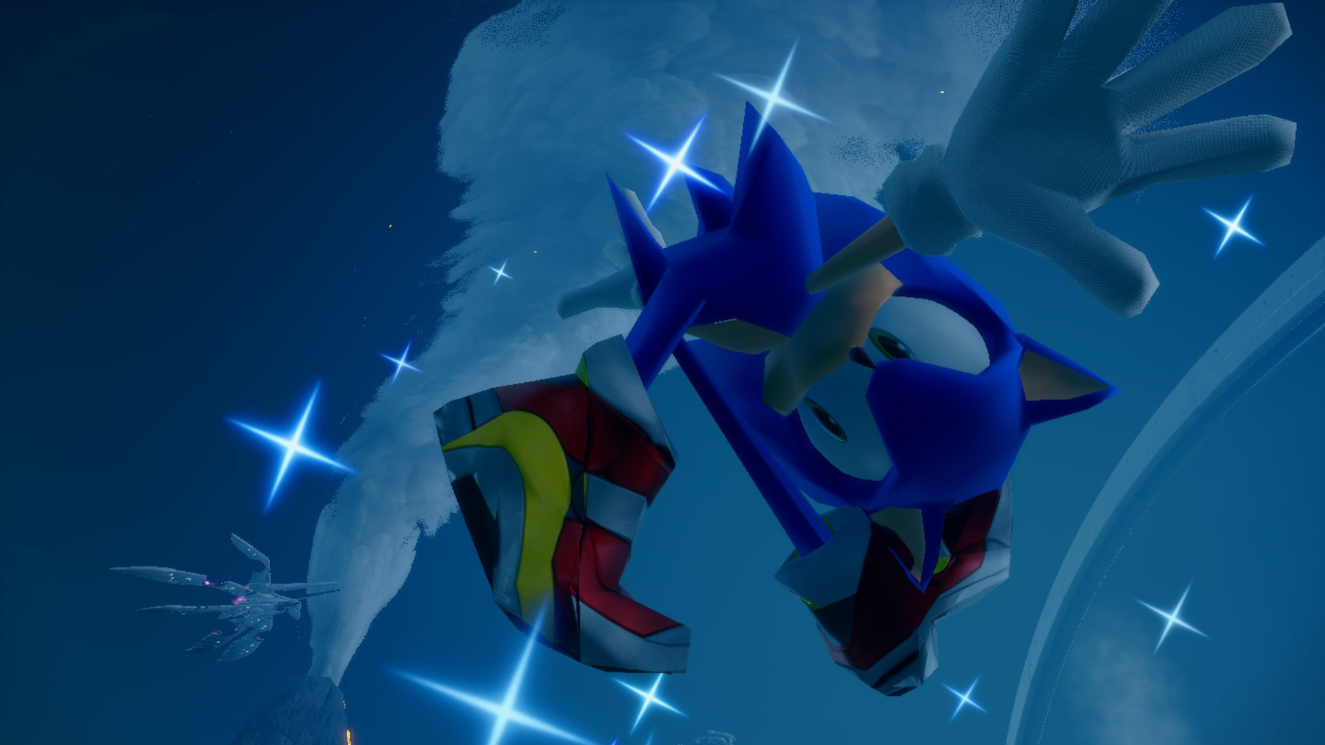Low Poly Sonic v2.1: Compatible with Update 2 [Sonic Frontiers] [Mods]