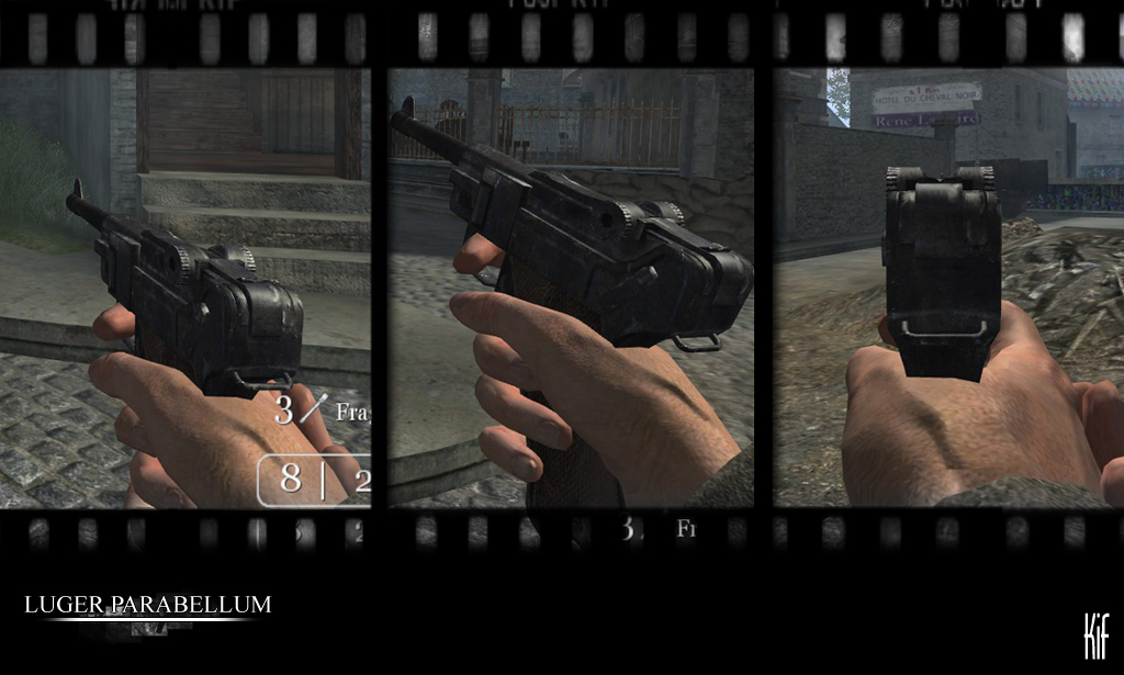 KnifeInFace's PistolPack FINAL Mod for Call of Duty 2 | CoD2 Mods