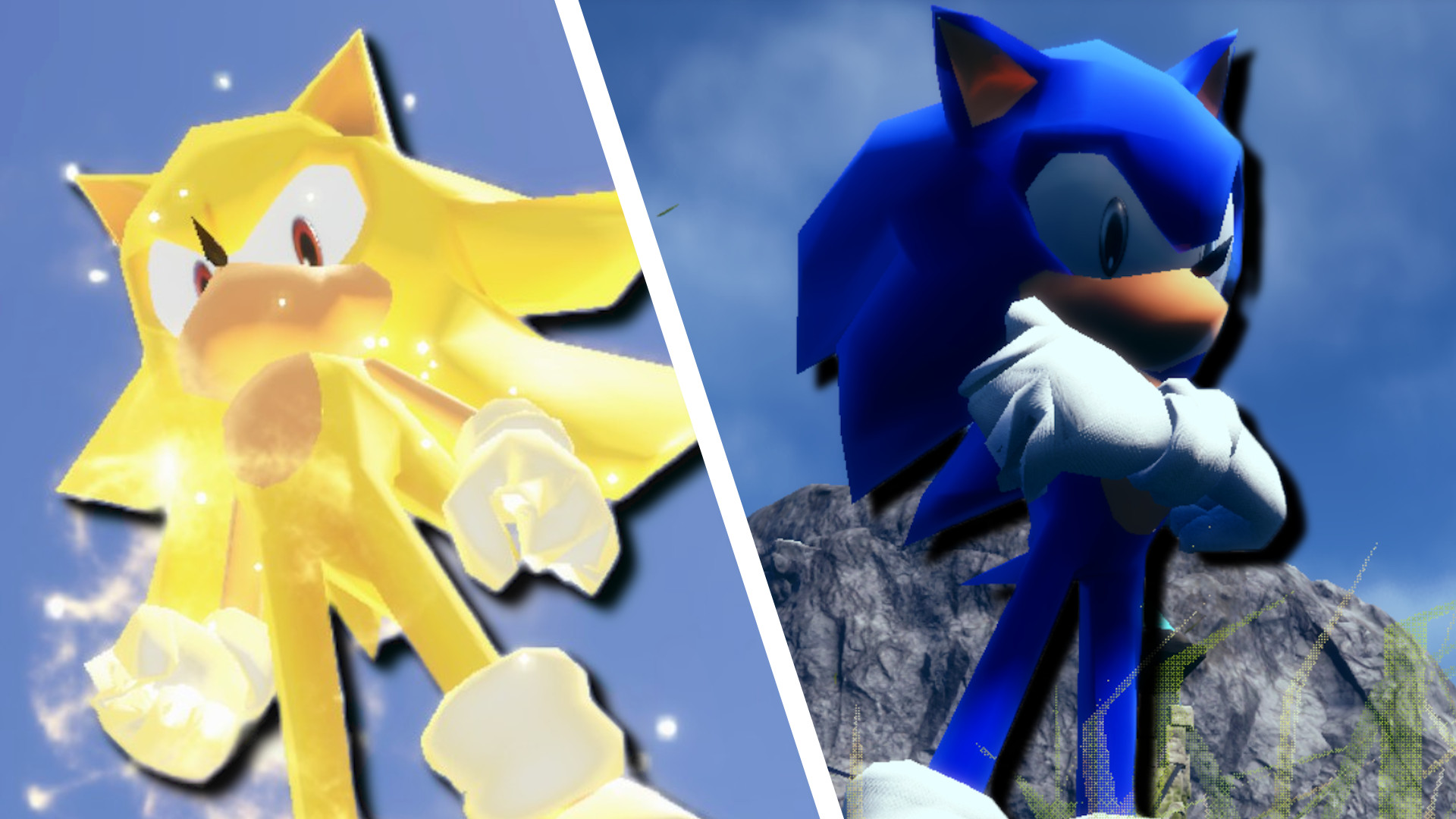 Low Poly Sonic v2.1: Compatible with Update 2 [Sonic Frontiers] [Mods]