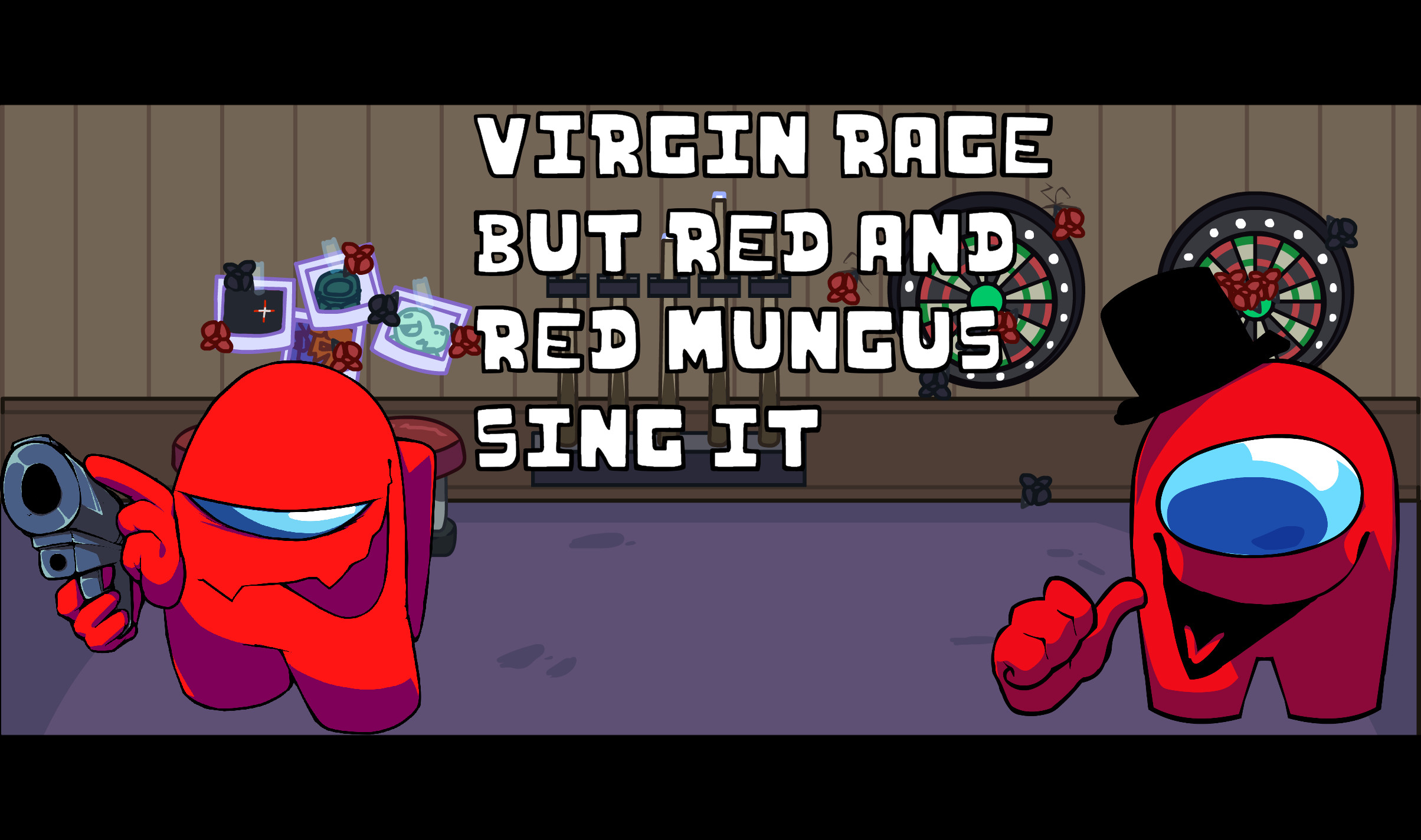 Virgin Rage But Red And Red Mungus Sing It Mod for Friday Night Funkin ...