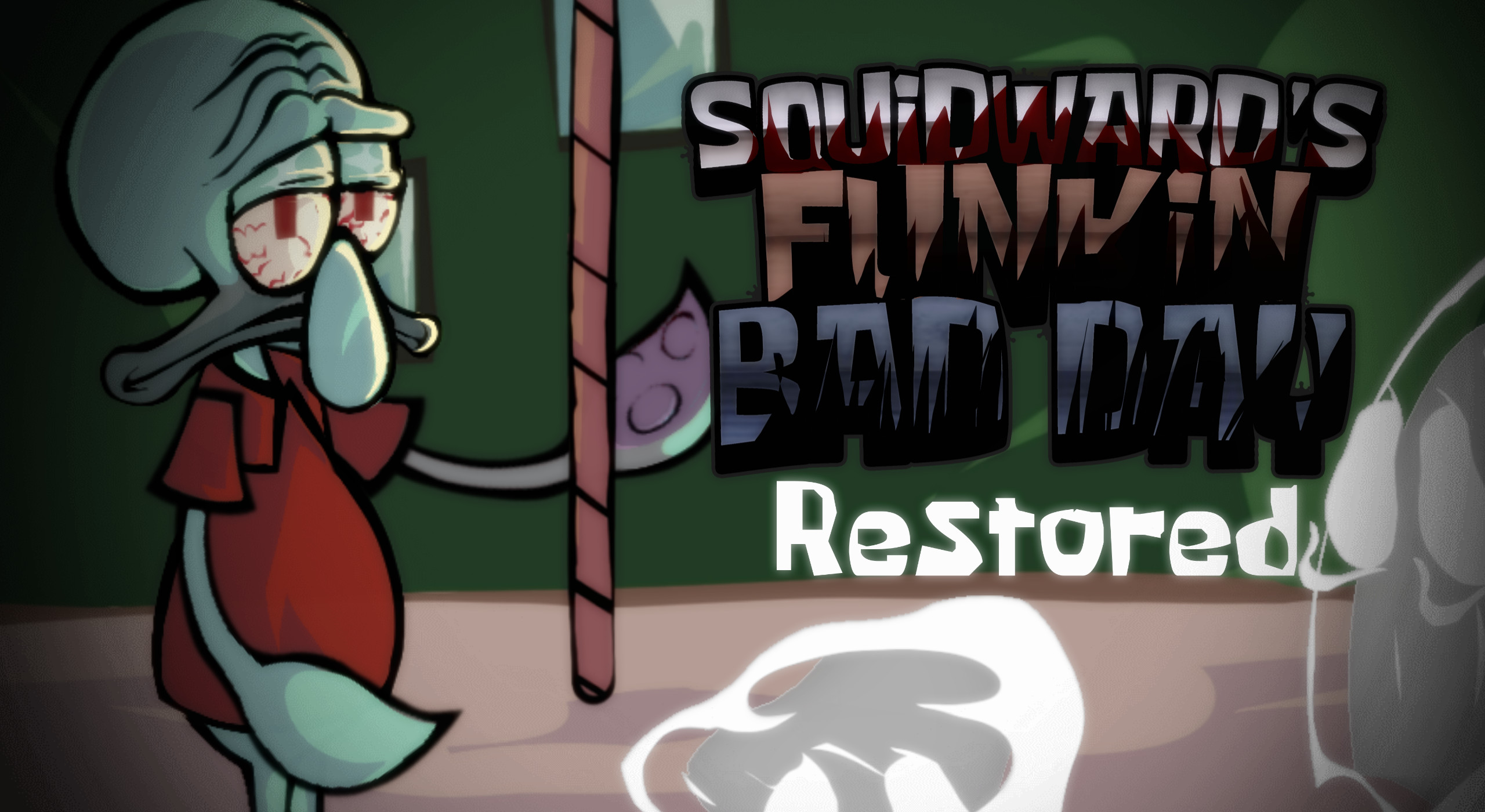 Squidward's Funkin Bad Day Restored Mod for Friday Night Funkin' | FNF Mods