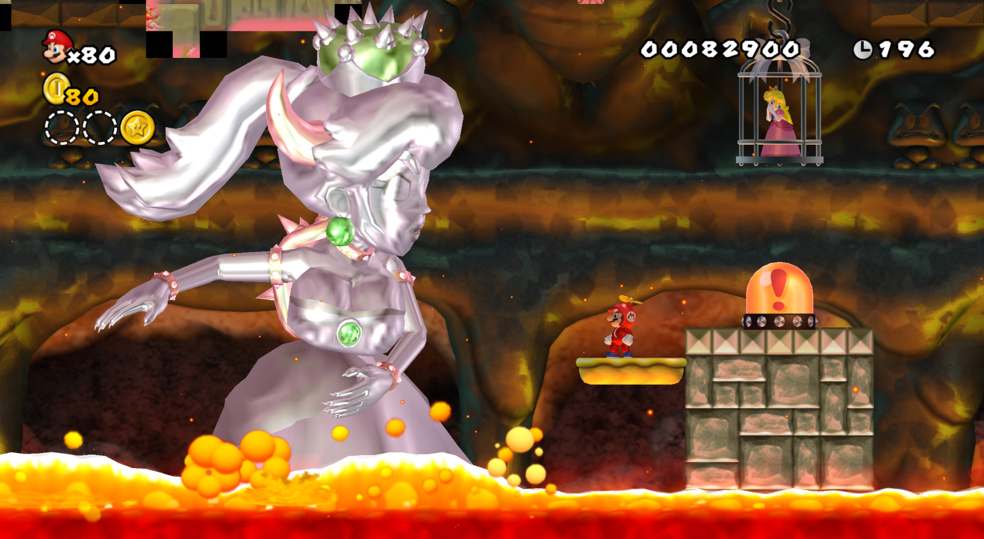 Fight Metal Bowsette Mod for New Super Mario Bros. Wii | NSMBW Mods