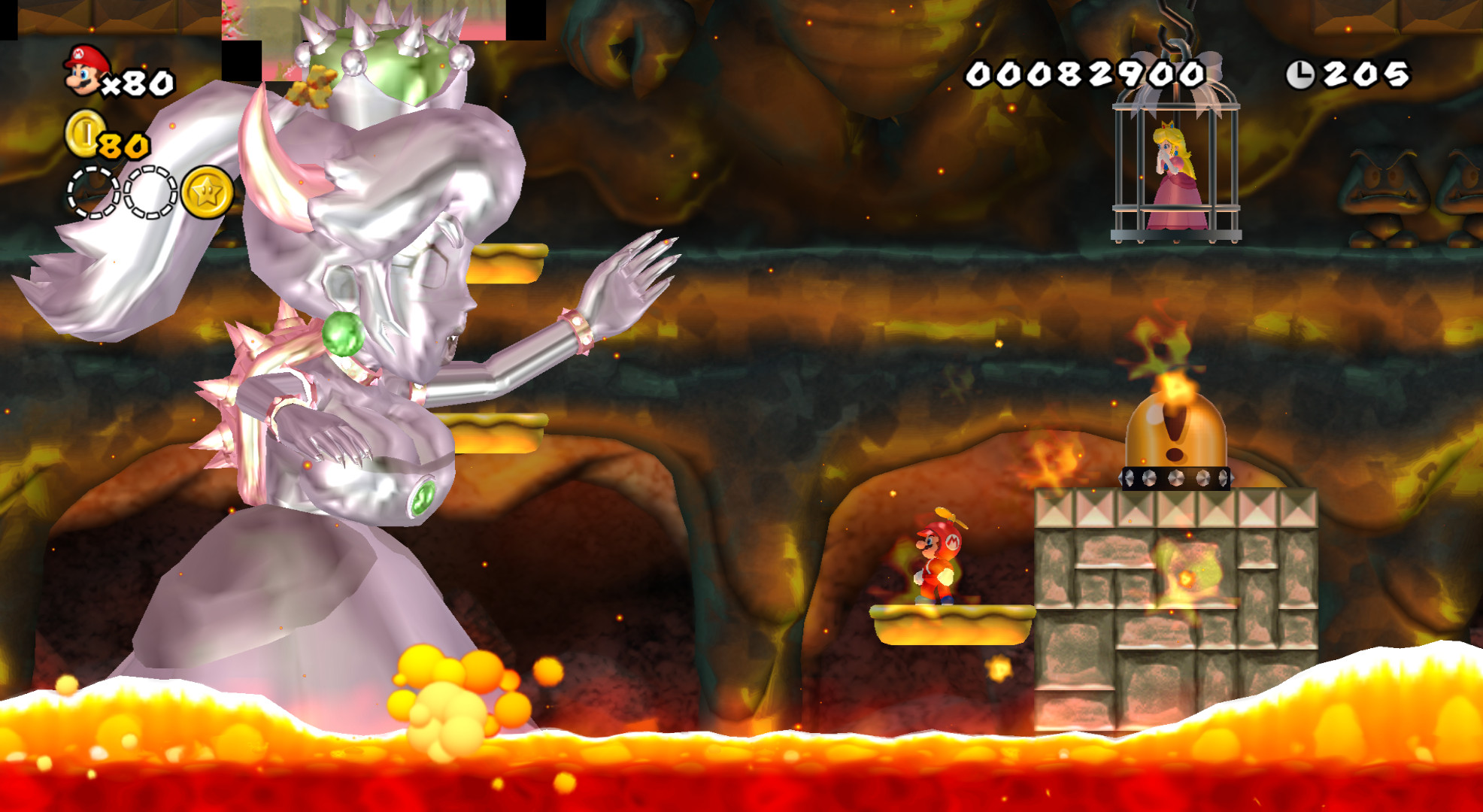 Fight Metal Bowsette Mod for New Super Mario Bros. Wii | NSMBW Mods