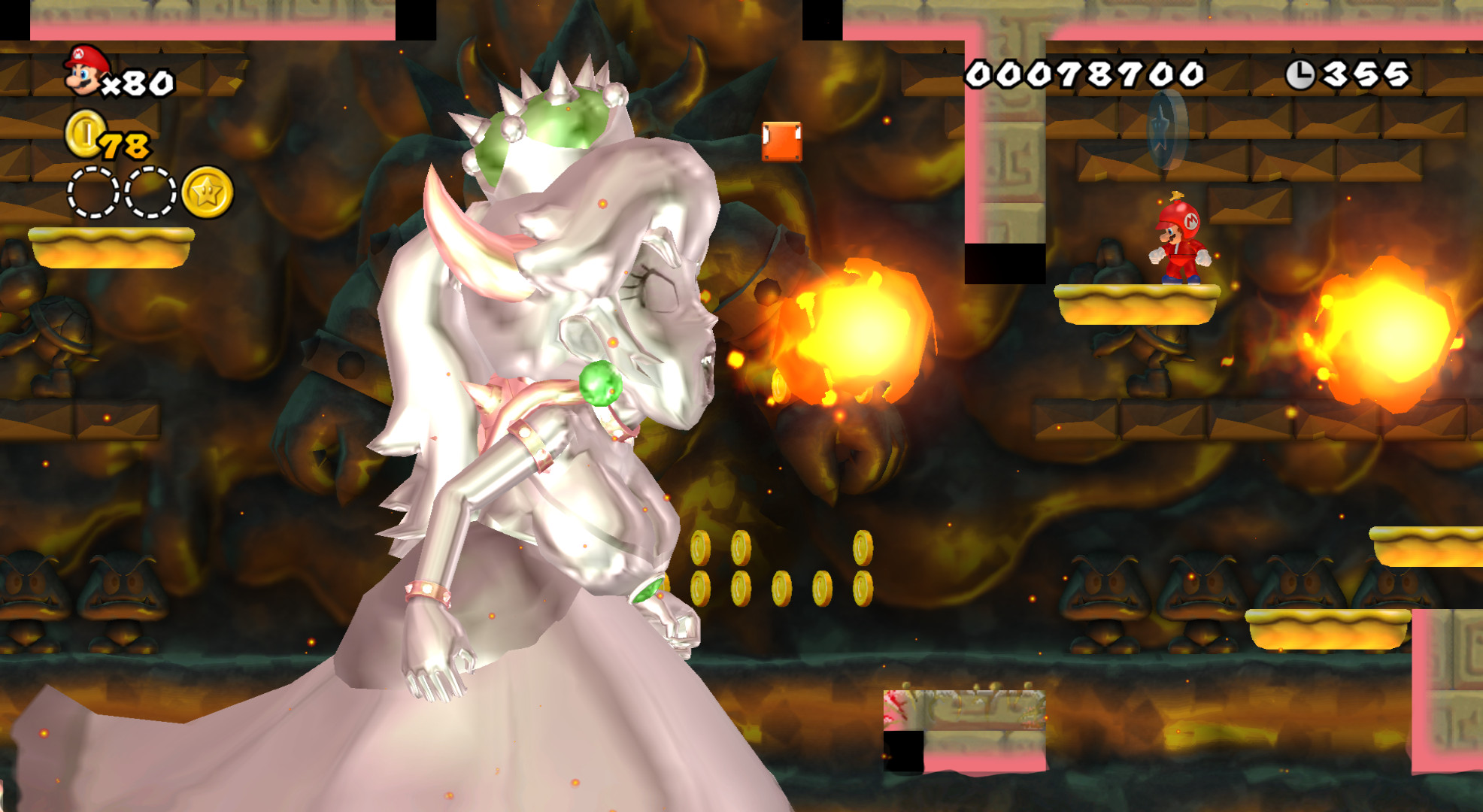 Fight Metal Bowsette Mod for New Super Mario Bros. Wii | NSMBW Mods