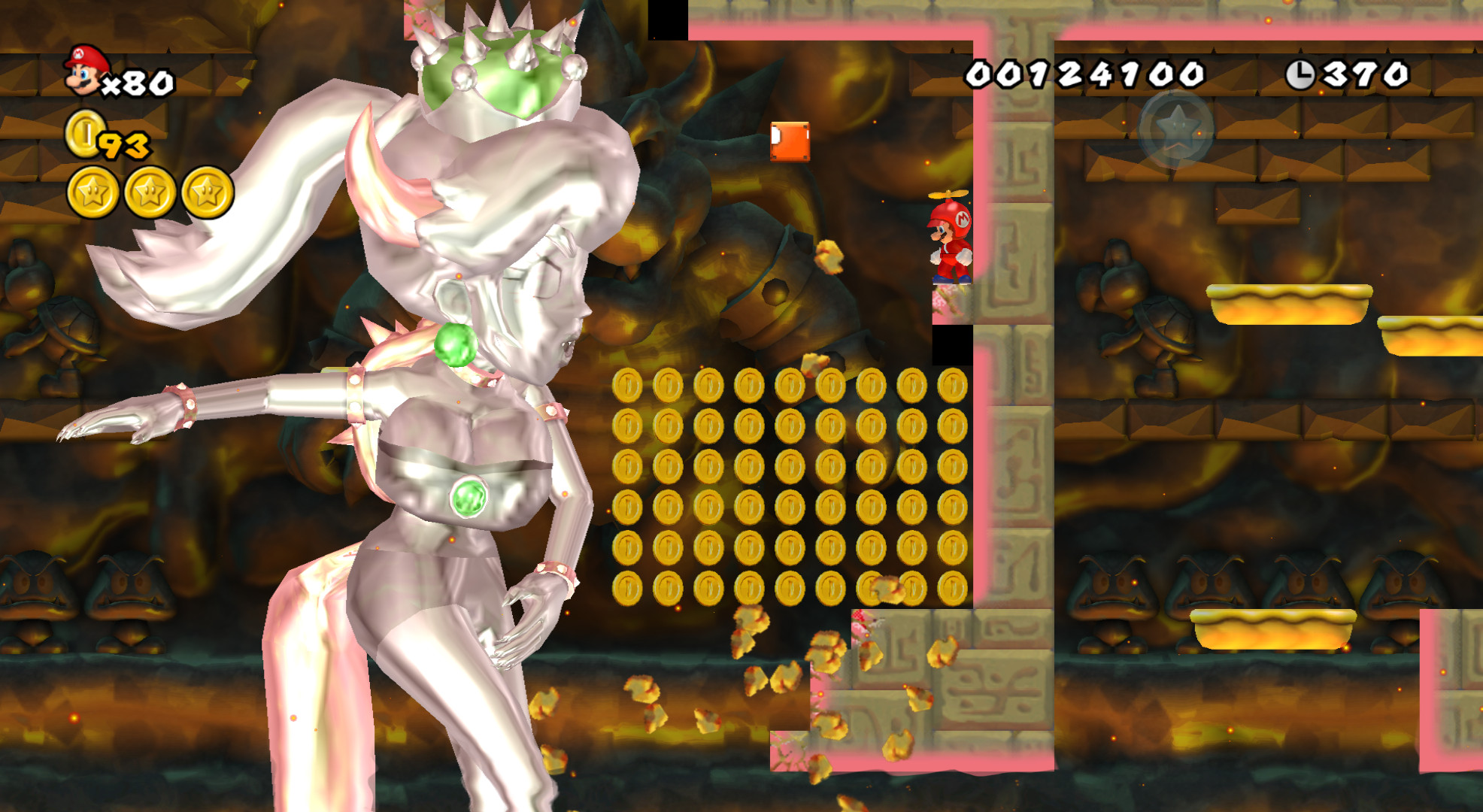 Fight Metal Bowsette Mod for New Super Mario Bros. Wii | NSMBW Mods