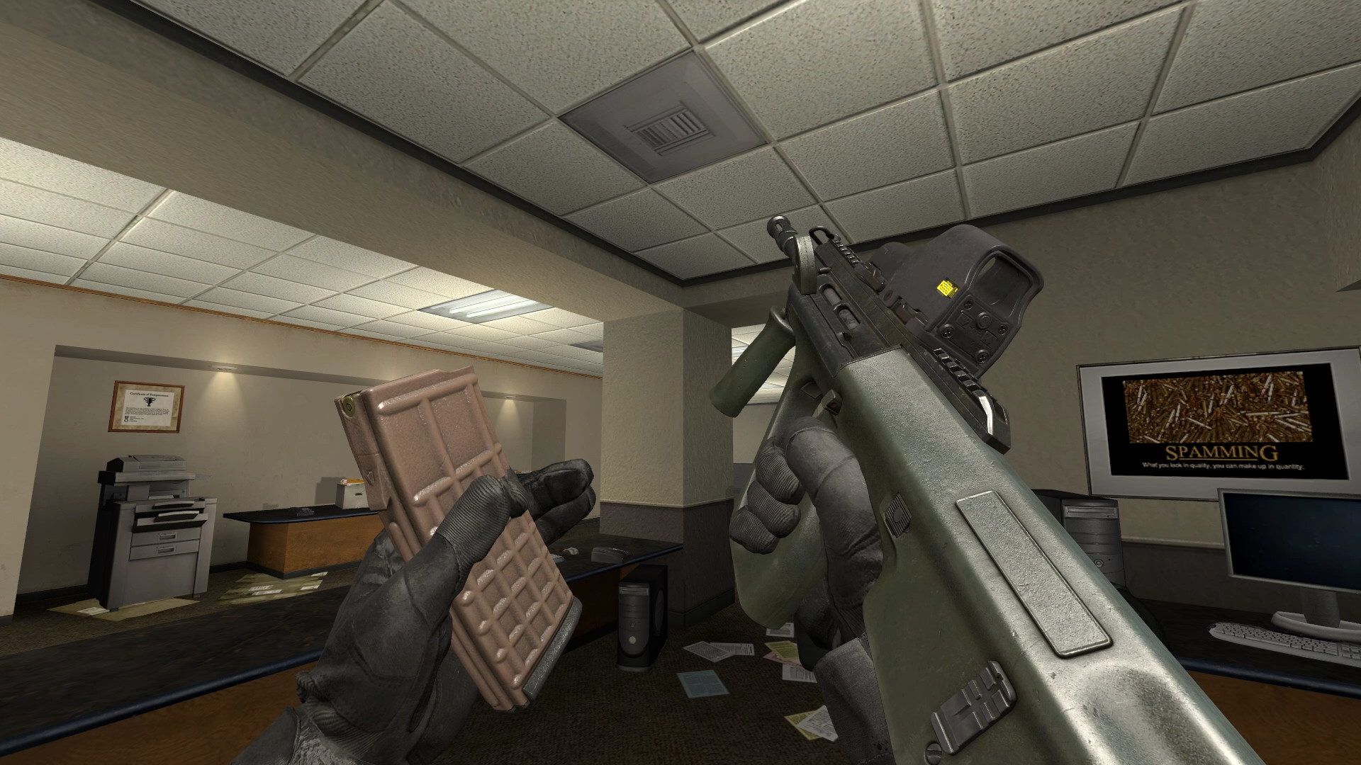 Insurgency: Sandstorm AUG A3 on MWII Anims Mod for Counter-Strike ...