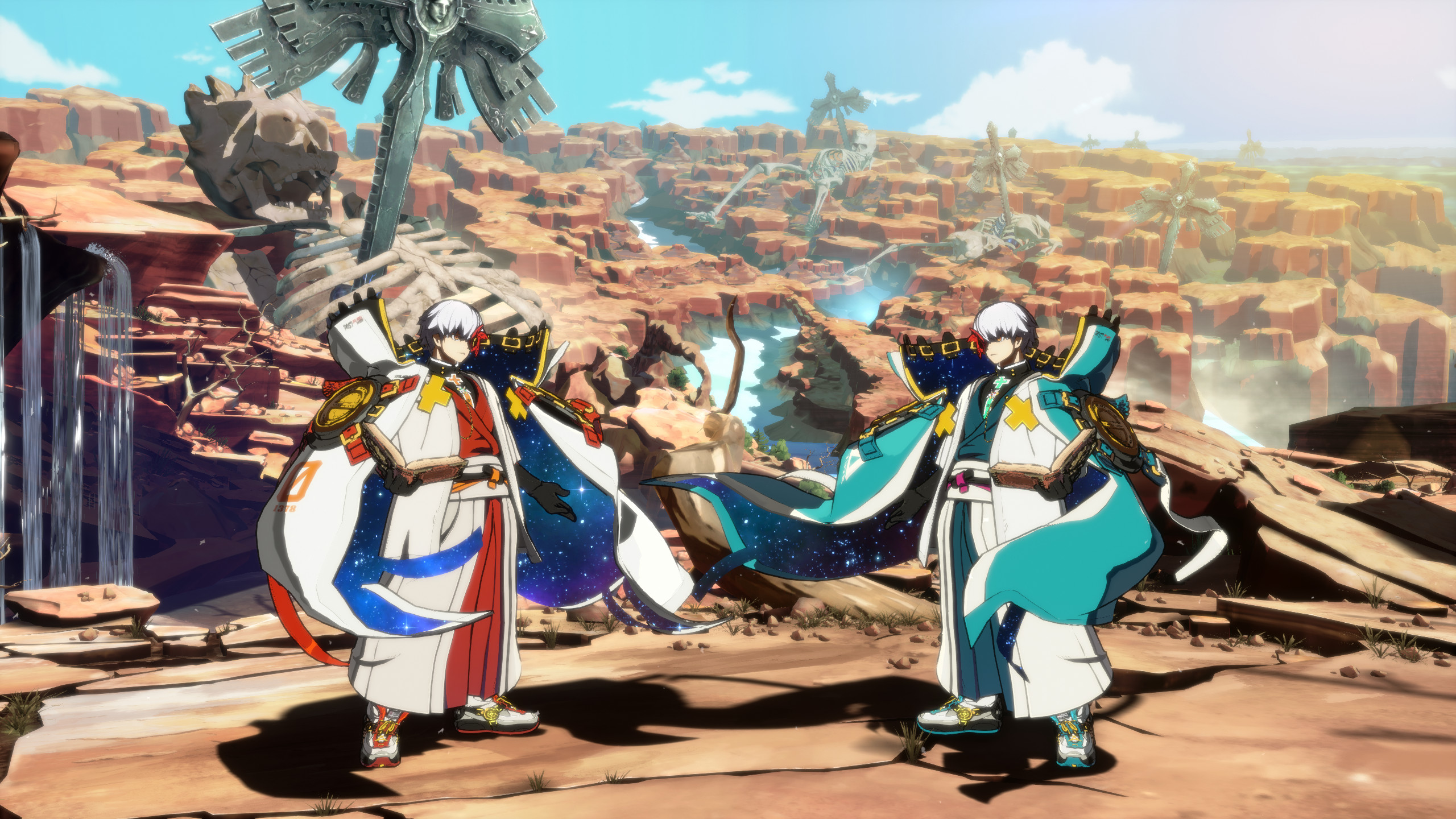 Color 02 head over Color 01 Mod for GUILTY GEAR -STRIVE- | GGST Mods