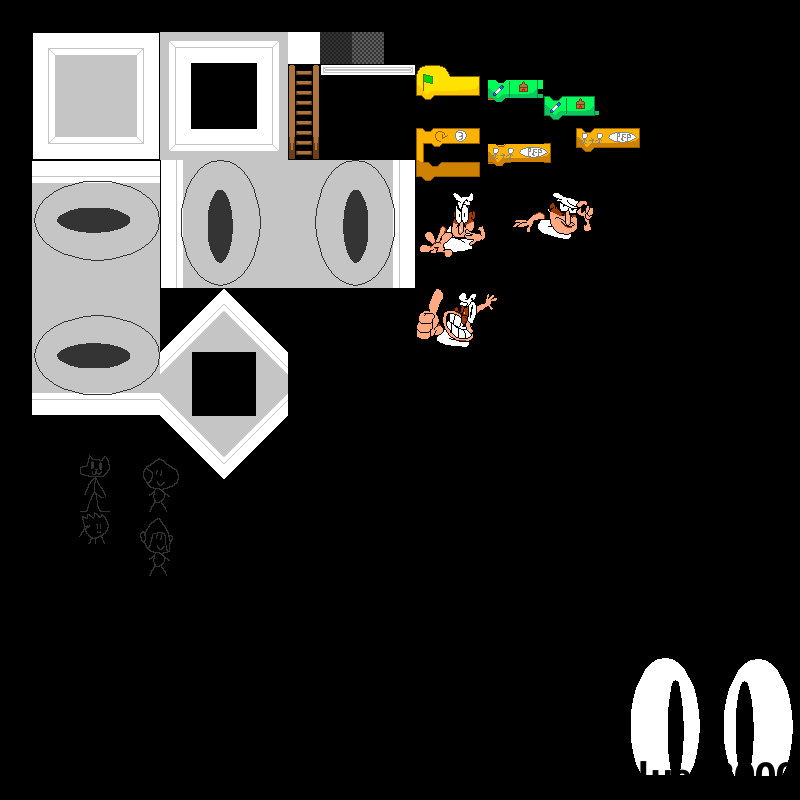 Scratch Tileset Mod for Pizza Tower | PT Mods