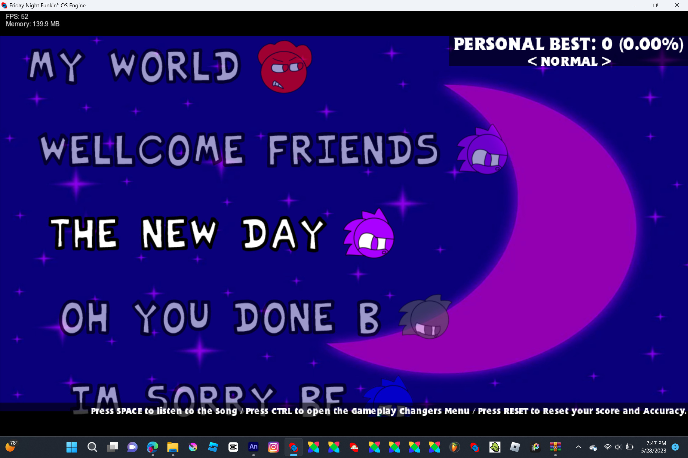 edward funkin v2 Mod for Friday Night Funkin' | FNF Mods