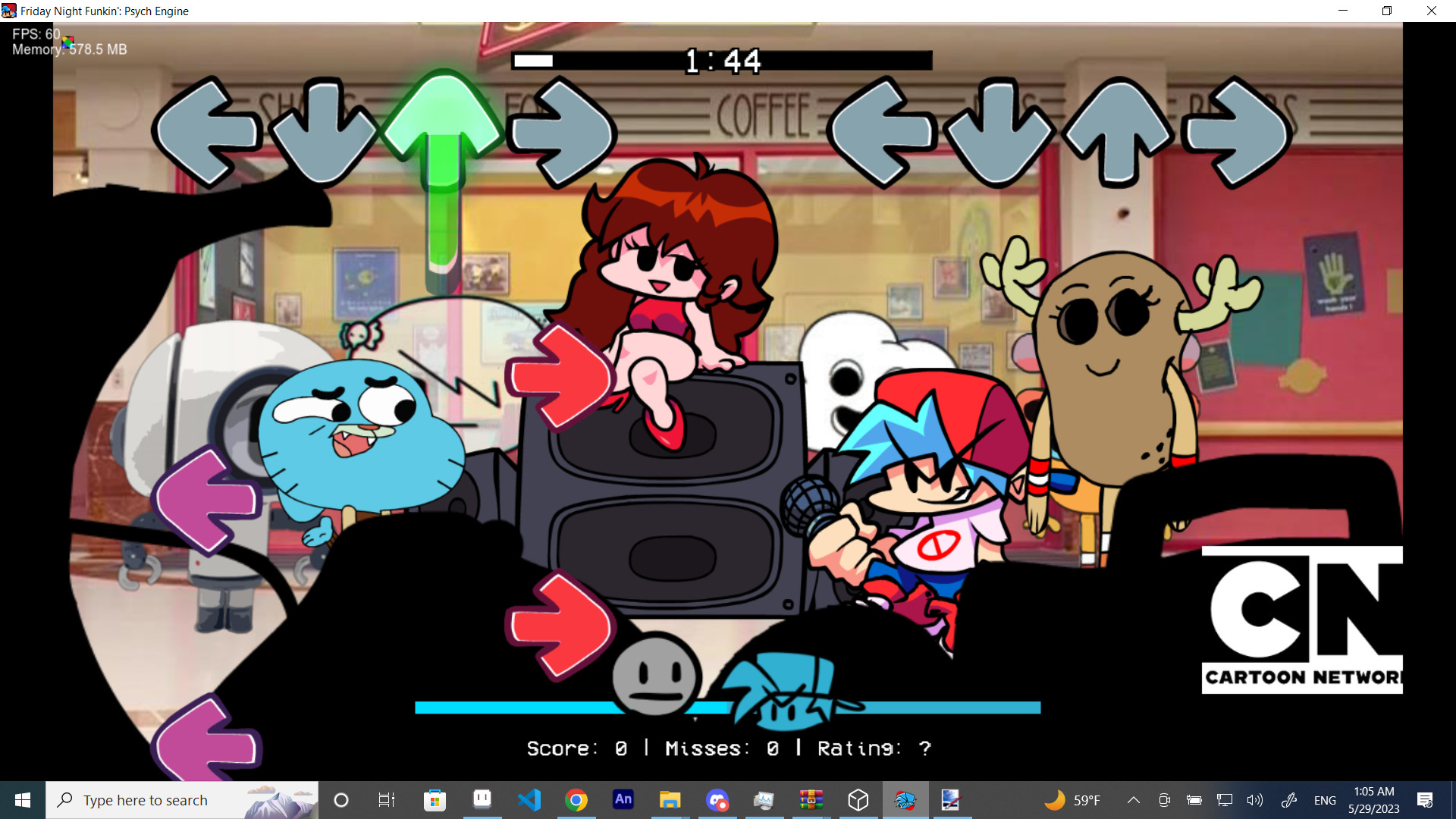 Fnf. vs gumball waterson Mod for Friday Night Funkin' | FNF Mods