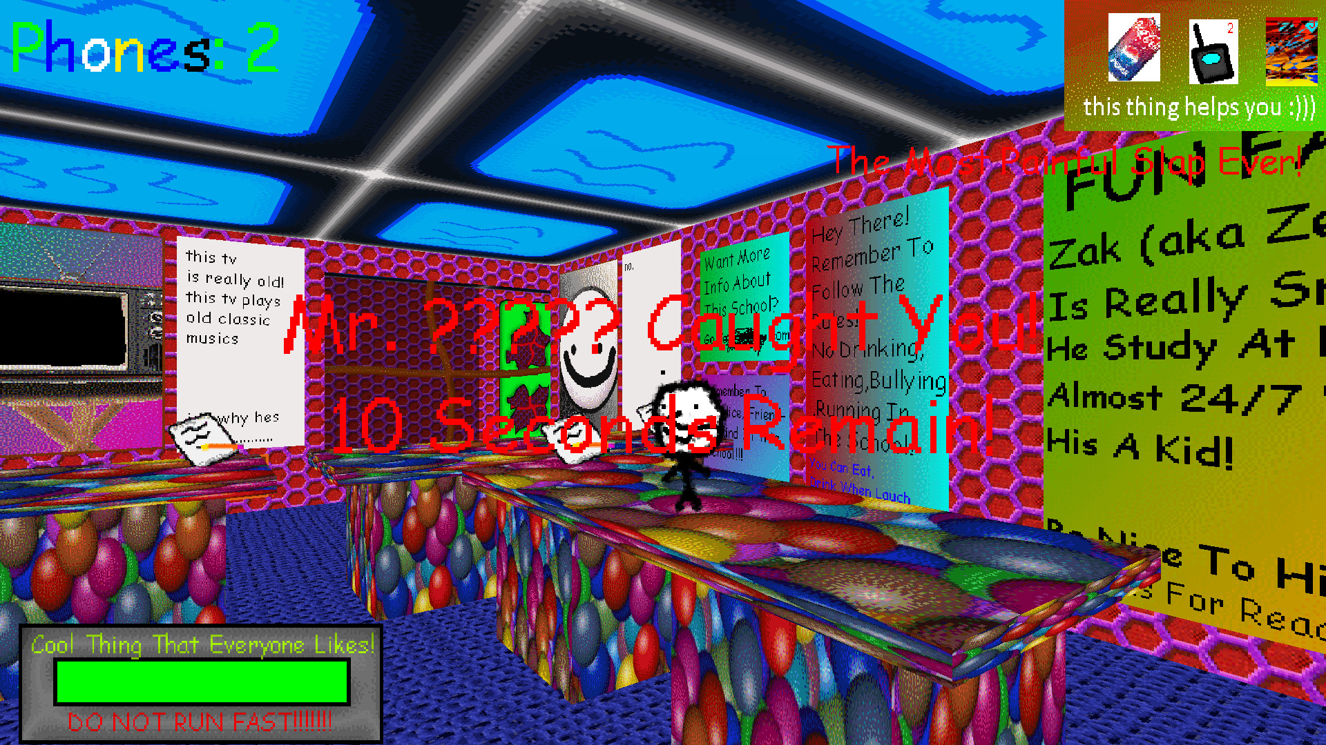 Zak Super Insane School In Random Subjects! Mod for Baldi's Basics ...