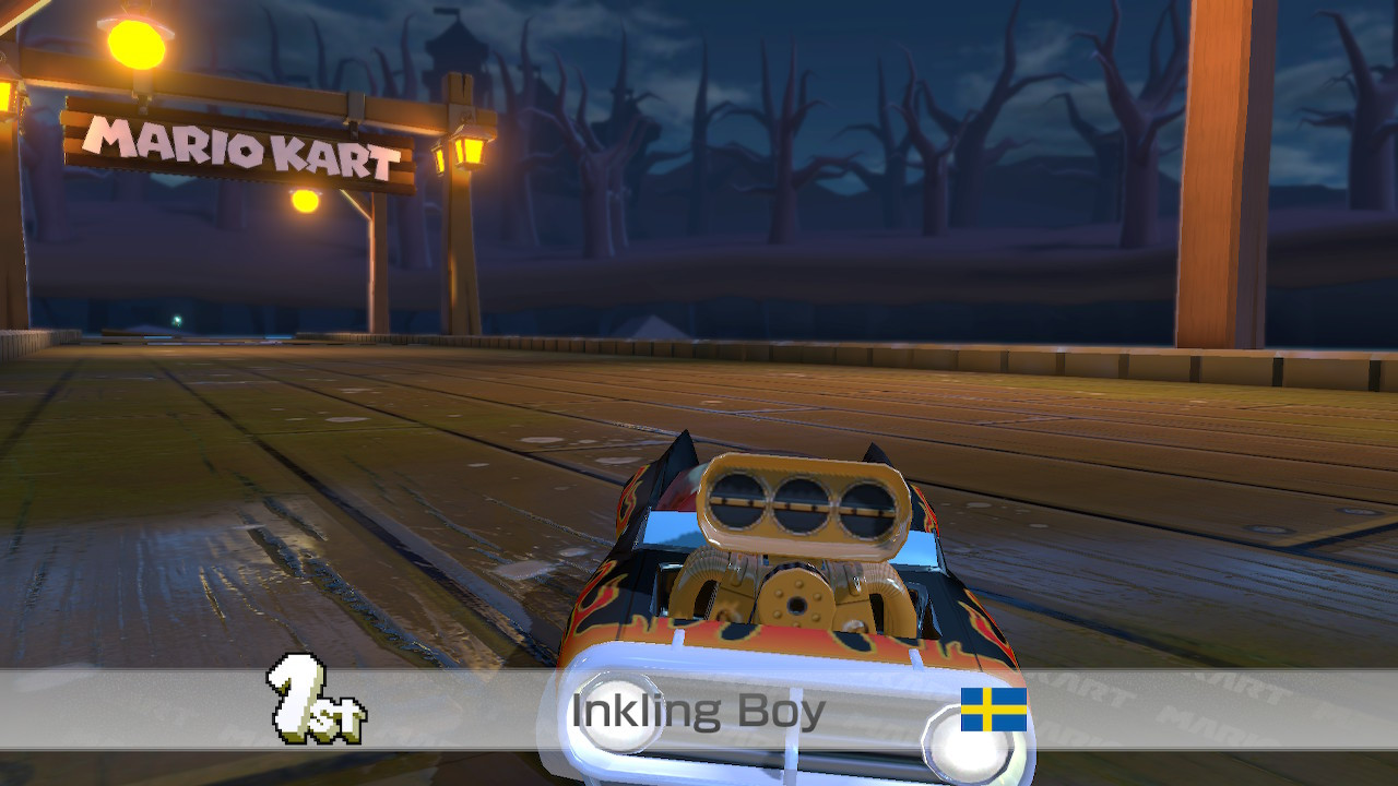 Invisible man (Inkling boy) Mod for Mario Kart 8 Deluxe | MK8D Mods