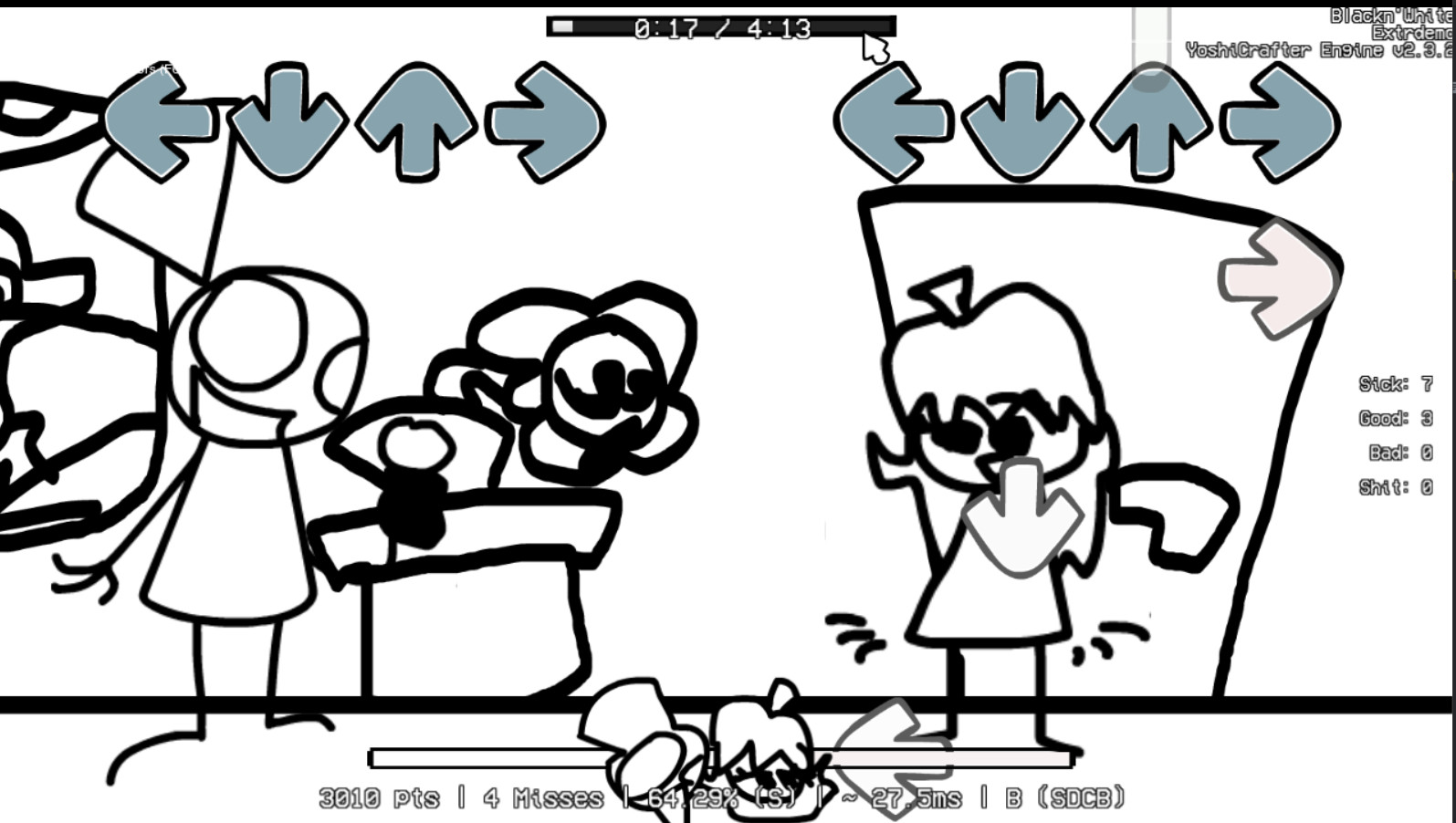 Blackn'White Mod for Friday Night Funkin' | FNF Mods