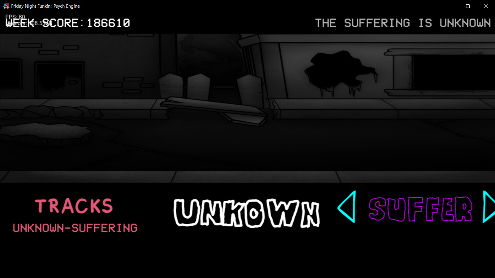 Unknown Suffering V3 playable Mod for Friday Night Funkin' | FNF Mods