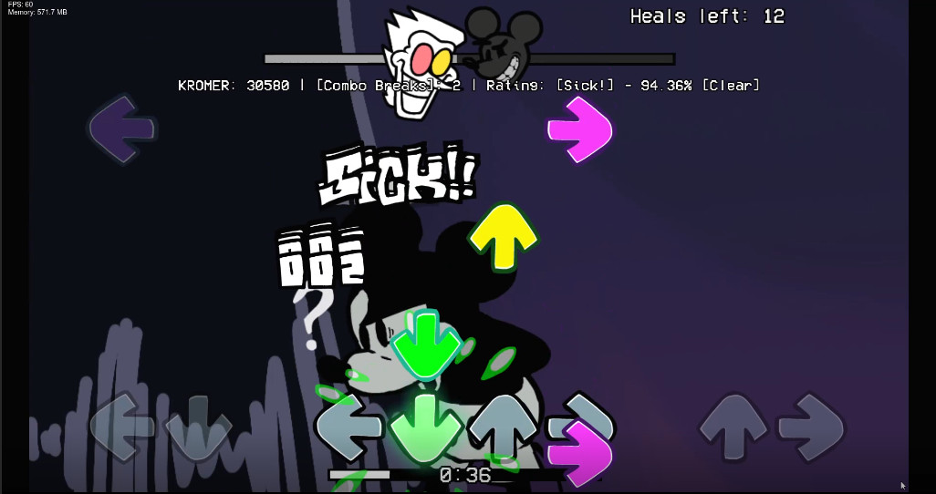 Hyperlink but Sunny, Oswald and Bendy Mod for Friday Night Funkin ...