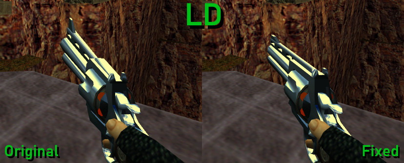 Fixed 357 Perspective Mod for Half-Life | HL Mods