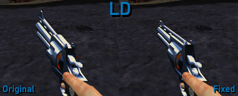 Fixed 357 Perspective Mod for Half-Life | HL Mods