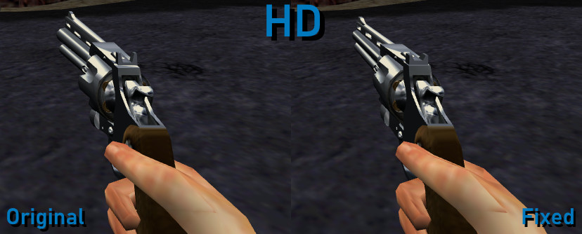 Fixed 357 Perspective Mod for Half-Life | HL Mods