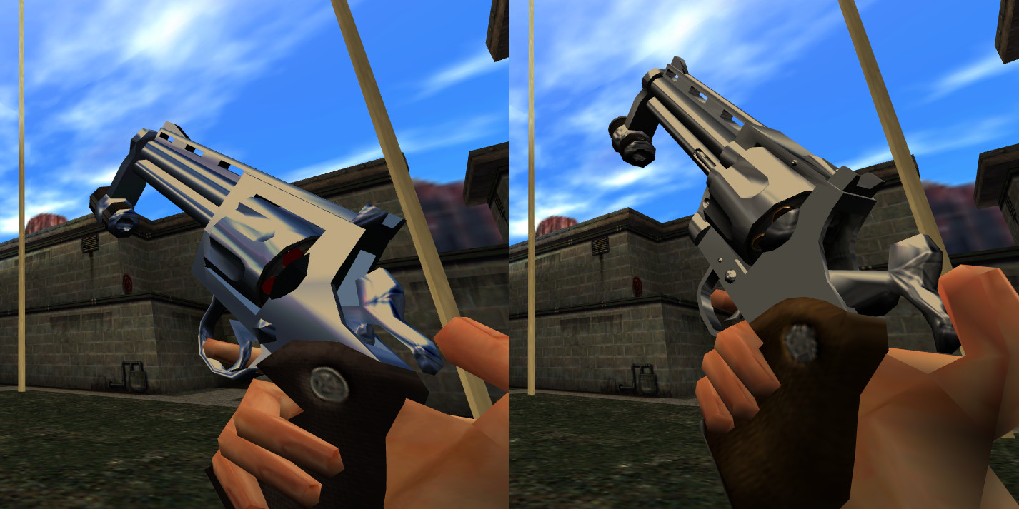 Fixed 357 Perspective Mod for Half-Life | HL Mods