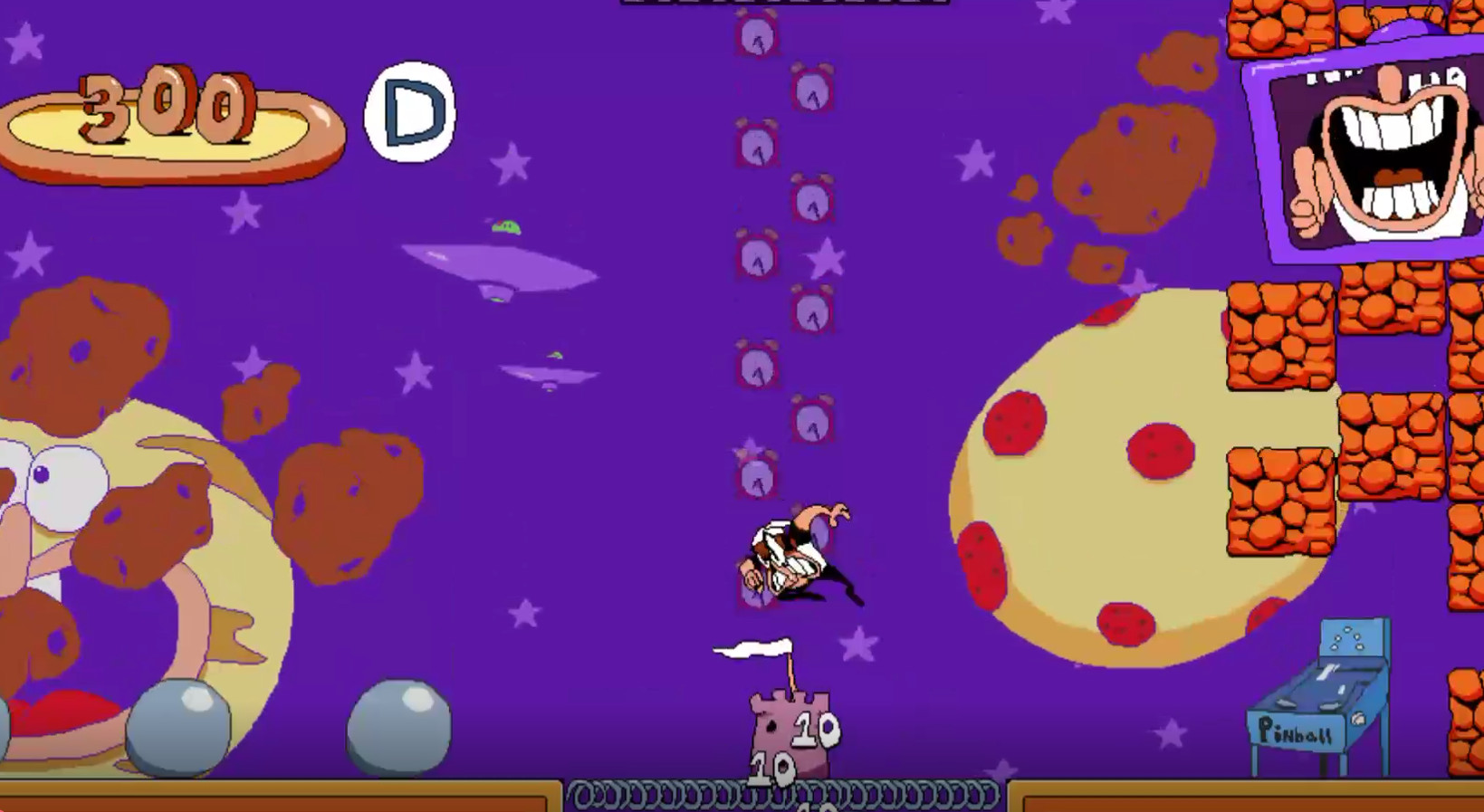 Cheddar Pinball; CYOP Pizza Tower Custom Level Mod for Pizza Tower | PT ...