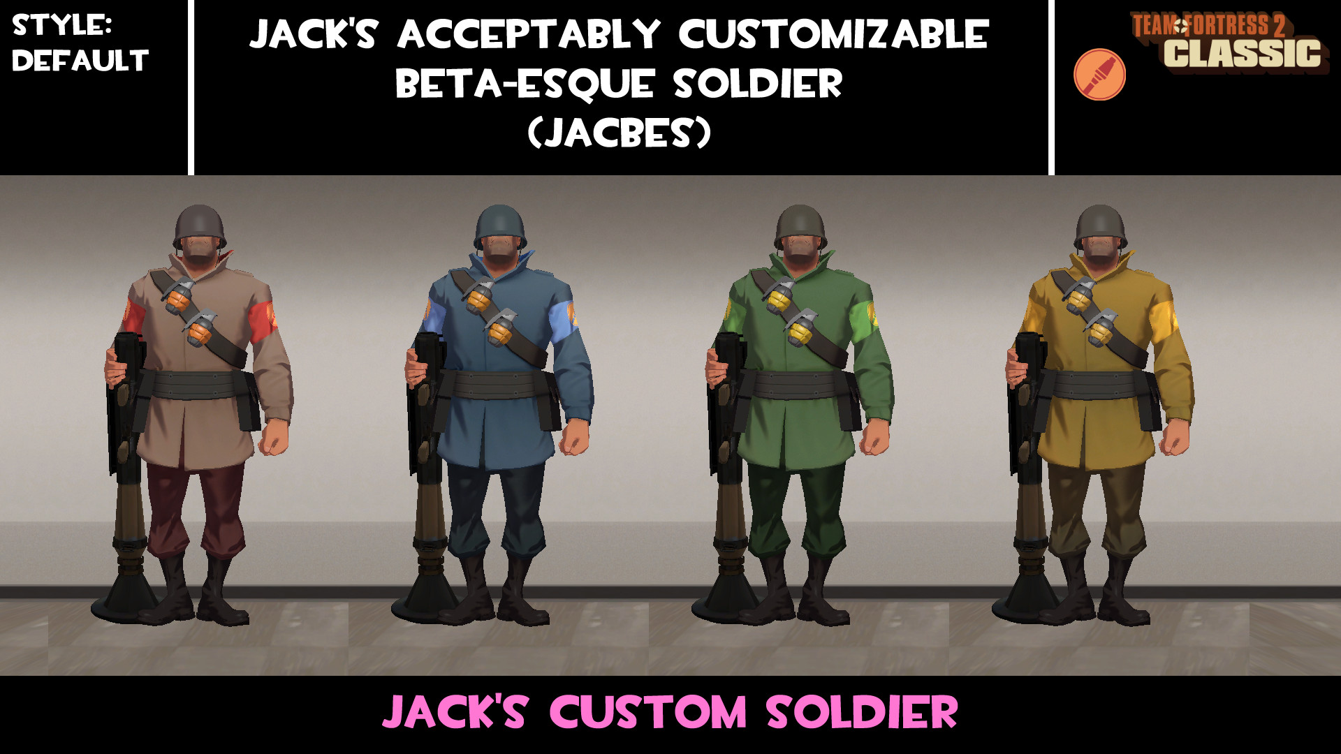 Cool Soldier Outfits Tf2