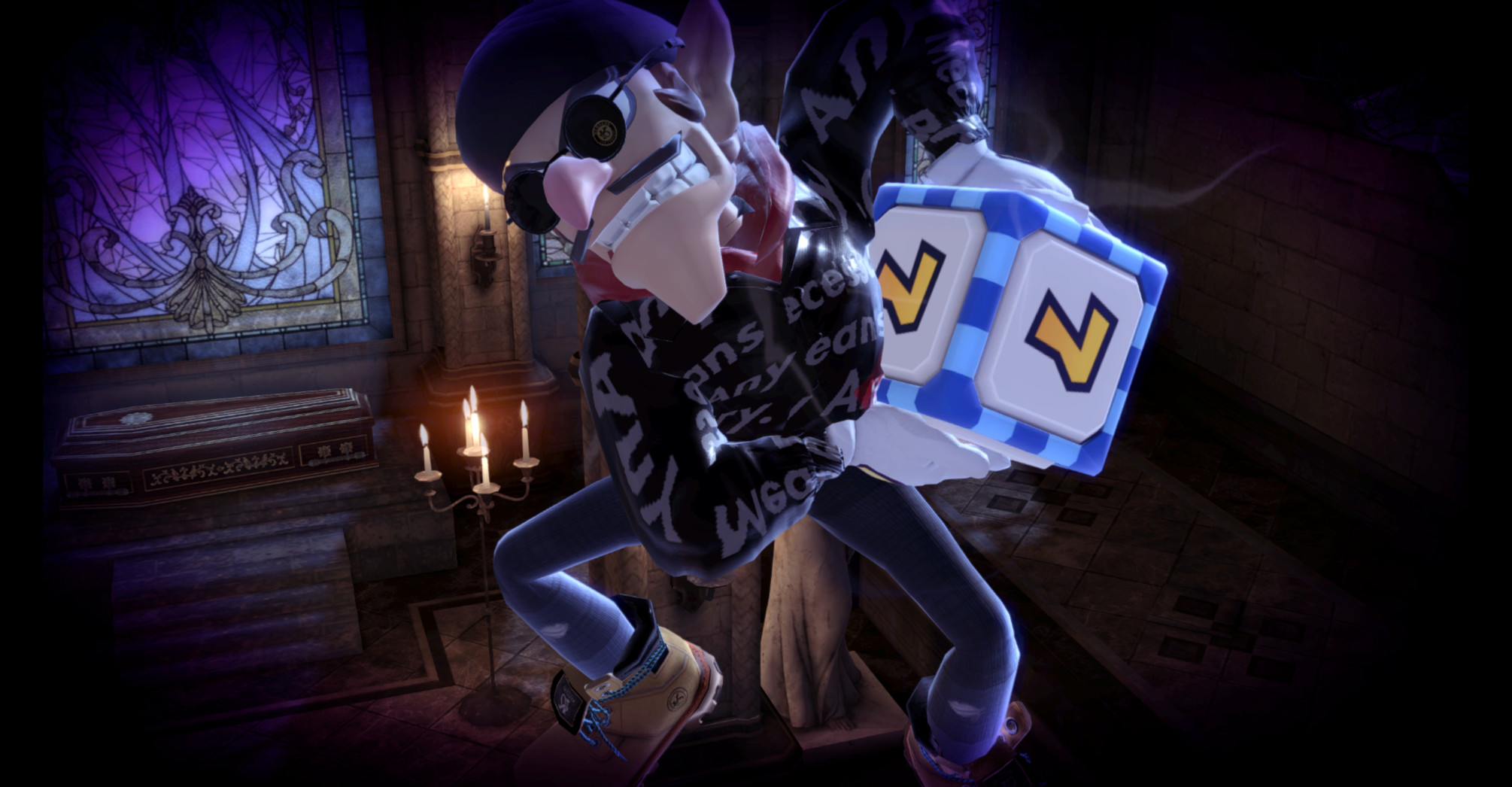 "Drip" Waluigi (Terry) Mod for Super Smash Bros. Ultimate | SSBU Mods