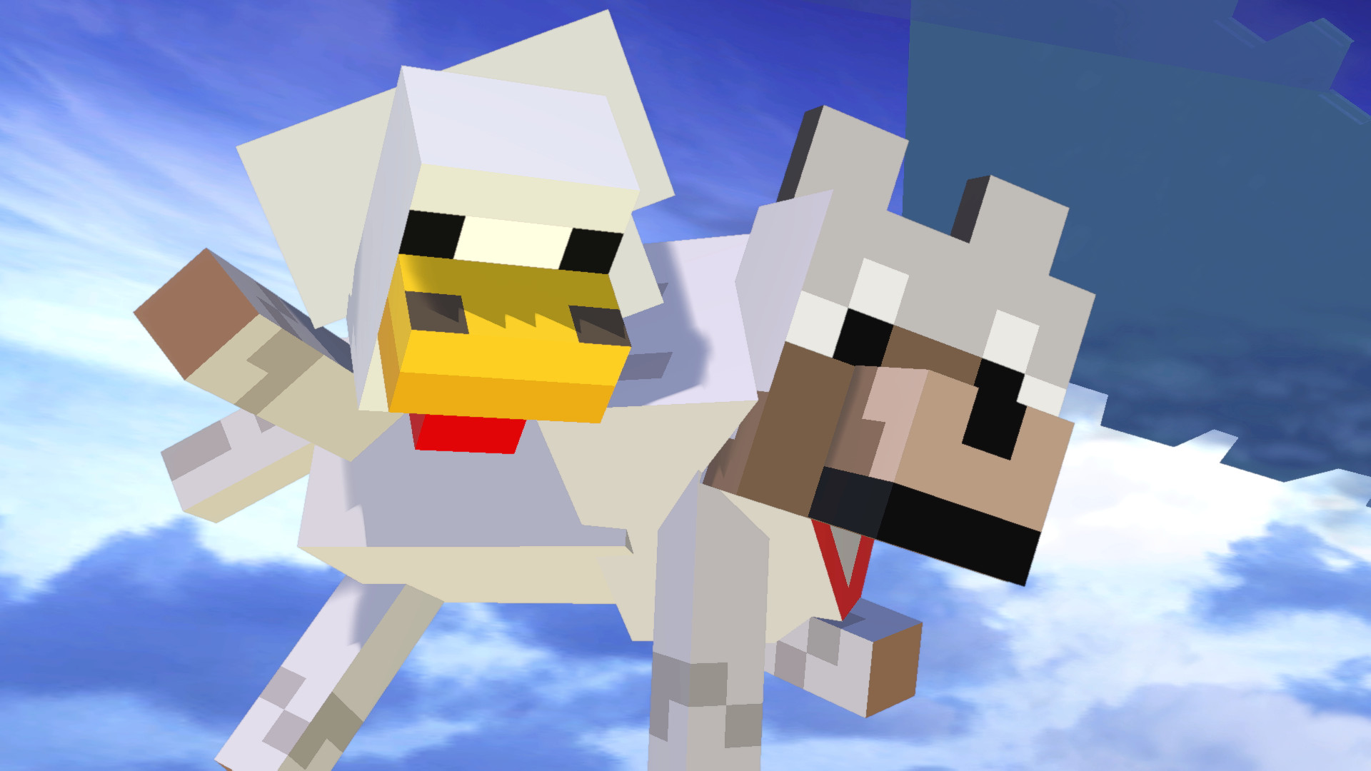 Wolf and Chicken Mod for Super Smash Bros. Ultimate | SSBU Mods