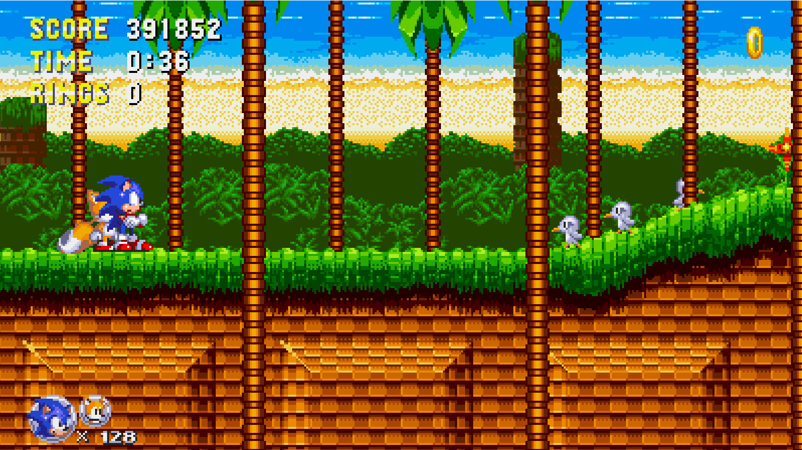 Genesis Composite Sonic Mod for Sonic Triple Trouble 16 bit | Sonic TT Mods