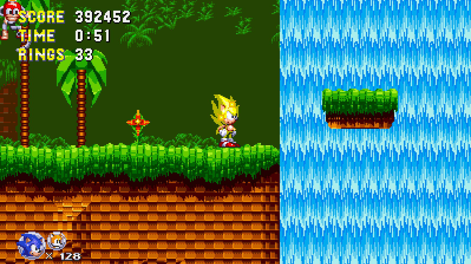 Genesis Composite Sonic Mod for Sonic Triple Trouble 16 bit | Sonic TT Mods