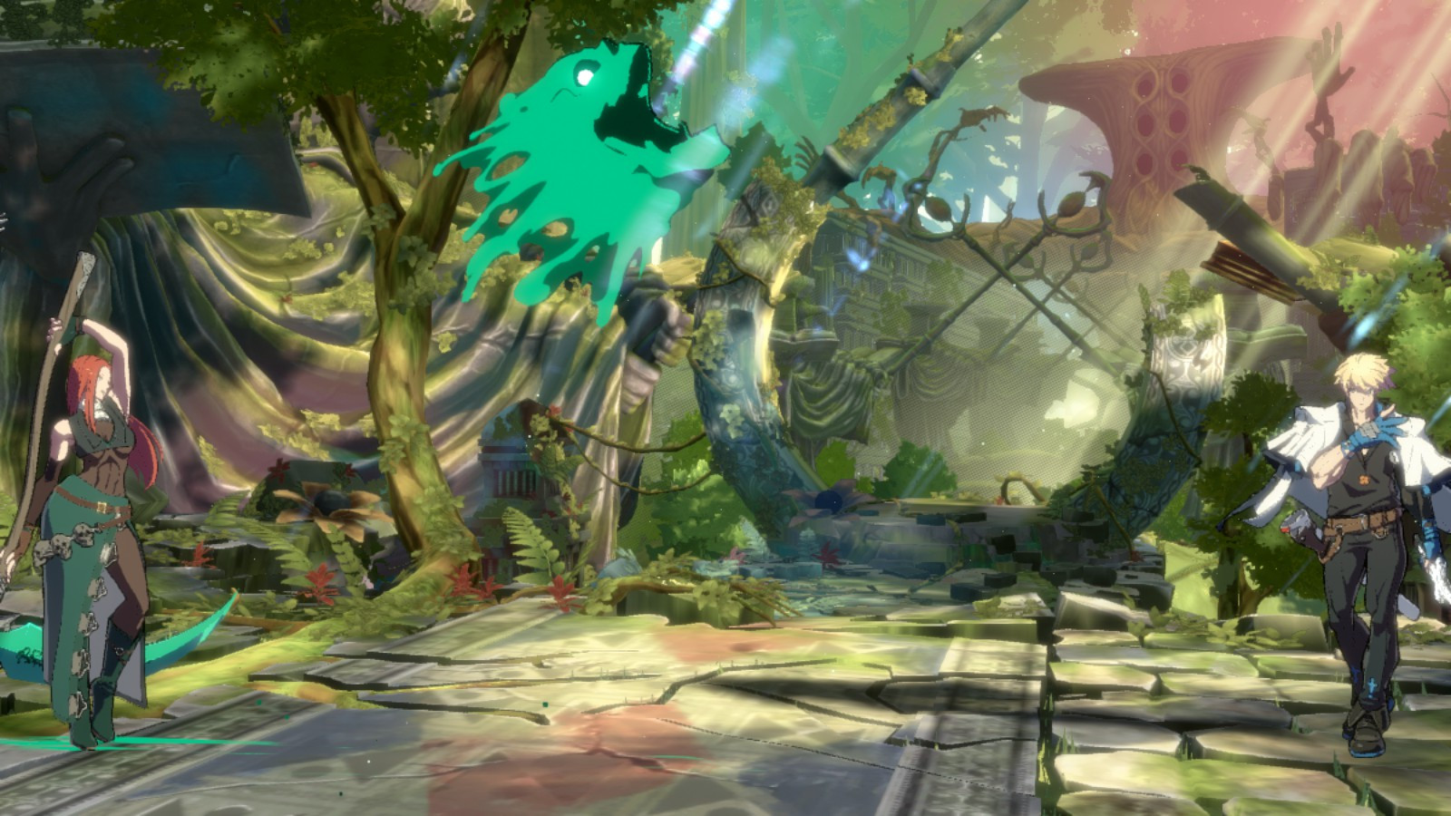 Matching Green Scythe and Particles For Testament Mod for GUILTY GEAR ...