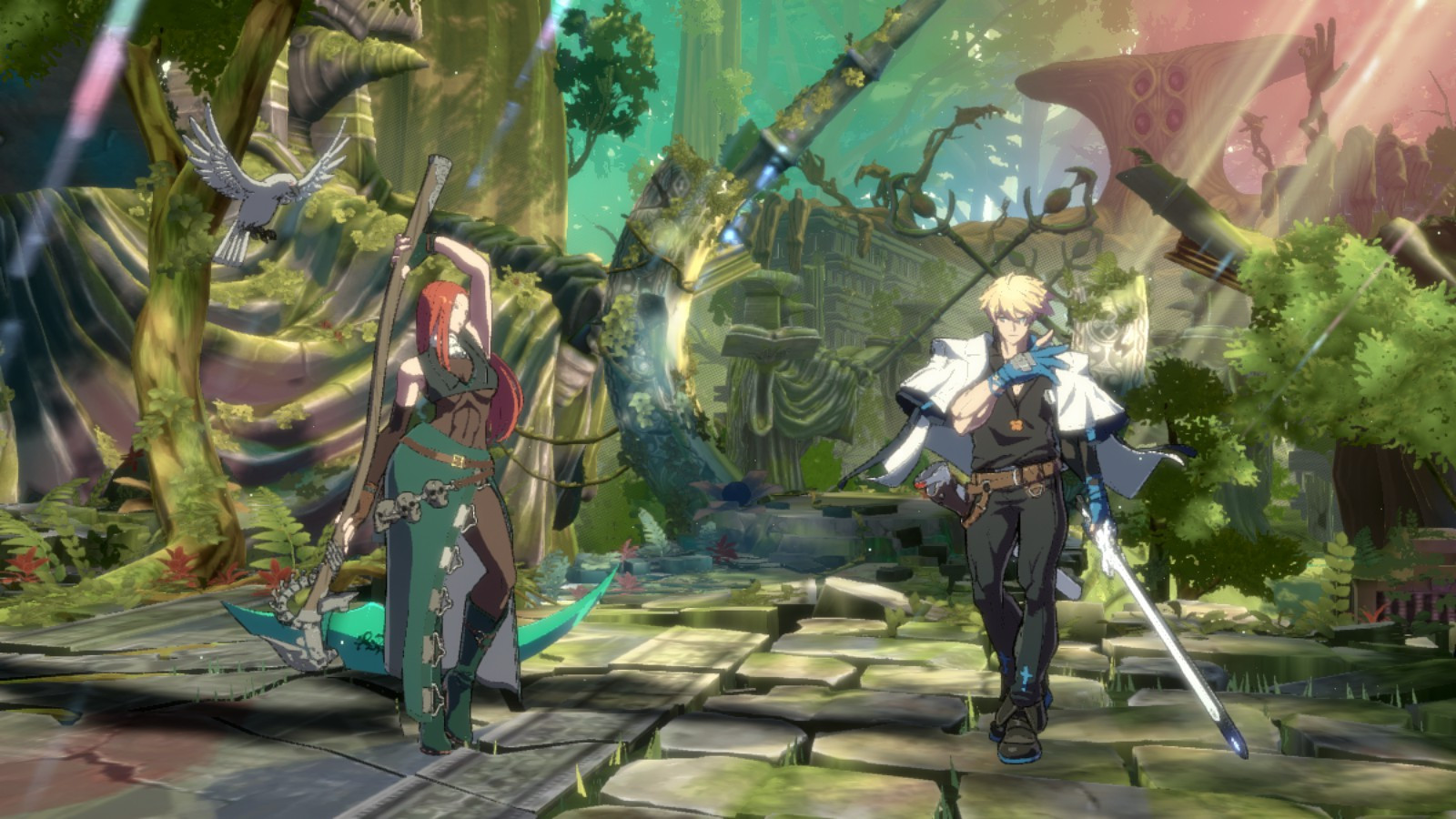 Matching Green Scythe and Particles For Testament Mod for GUILTY GEAR ...