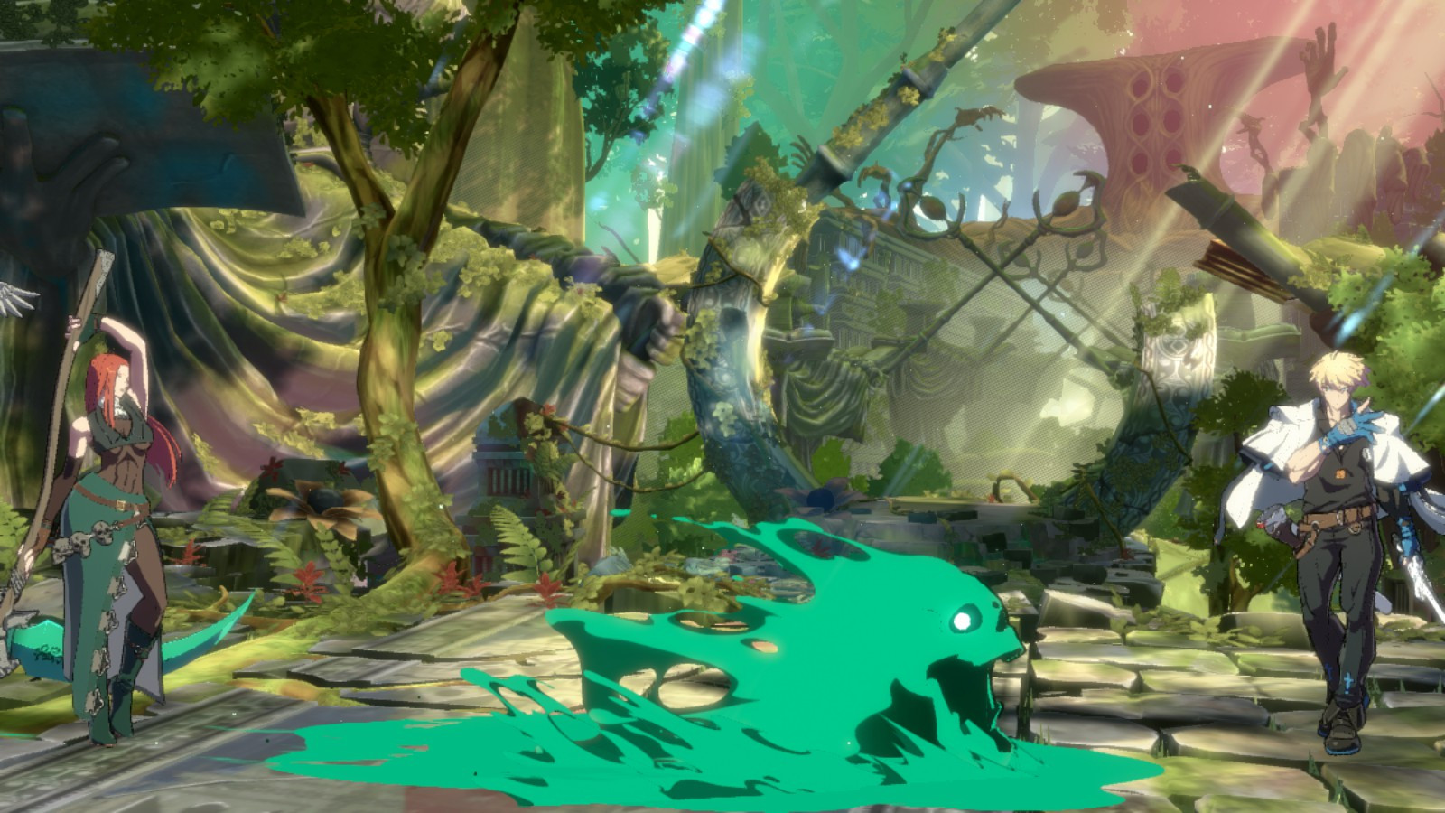 Matching Green Scythe and Particles For Testament Mod for GUILTY GEAR ...