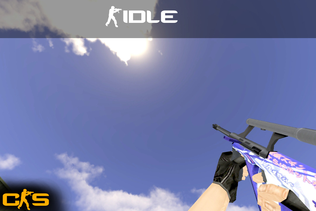 DEFAULT AUG | AKIHABARA ACCEPT Mod for Counter-Strike 1.6 | CS1.6 Mods