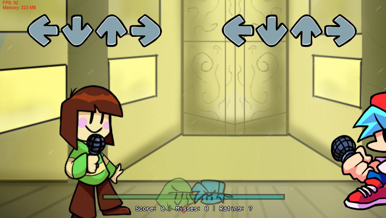 FNF' V.S Chara: Game Over [Half Chunked] Mod for Friday Night Funkin ...