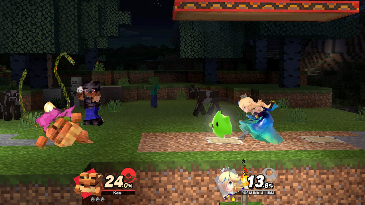 Minecraft Trainer Mod for Super Smash Bros. Ultimate | SSBU Mods