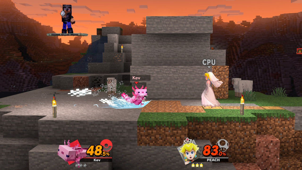 Minecraft Trainer Mod for Super Smash Bros. Ultimate | SSBU Mods