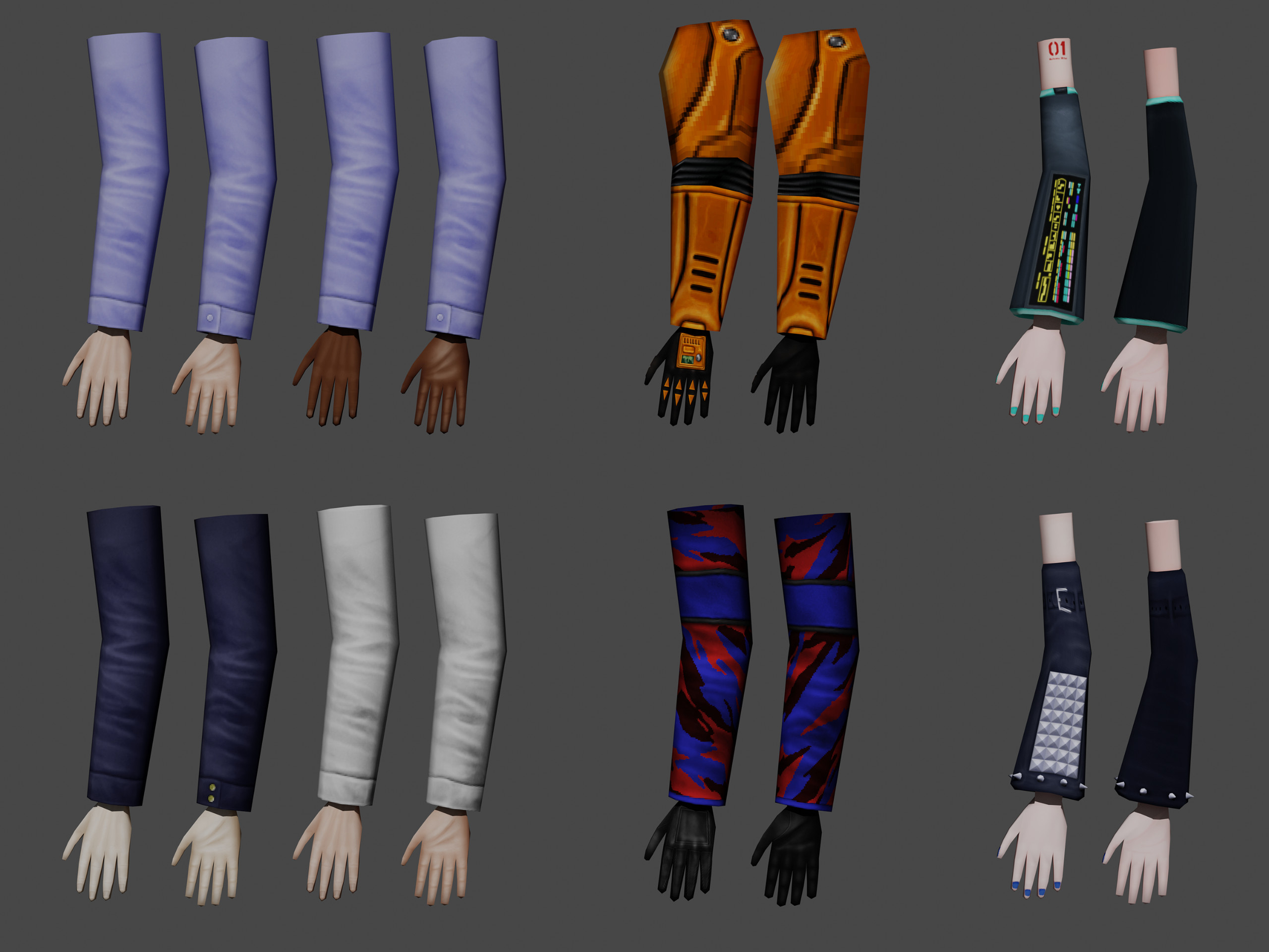 Loli's Random Low Definition Styled Hands Mod for Goldsource Engine ...