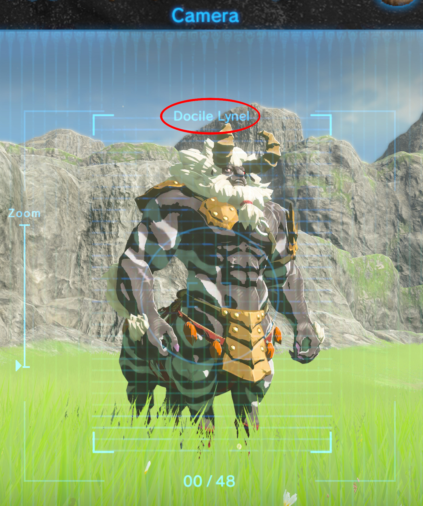 Lynel text over Giant Horse Mod for The Legend of Zelda: Breath of the ...