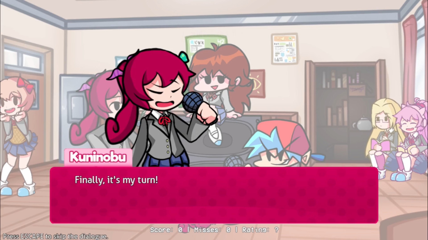 Doki Doki Extras! (V2) Mod for Friday Night Funkin' | FNF Mods
