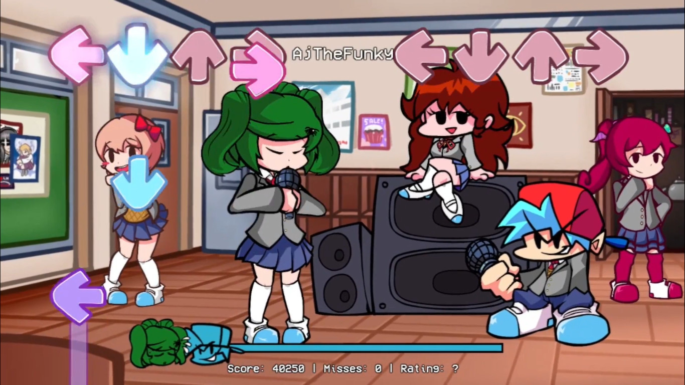 Doki Doki Extras! (V2) Mod for Friday Night Funkin' | FNF Mods