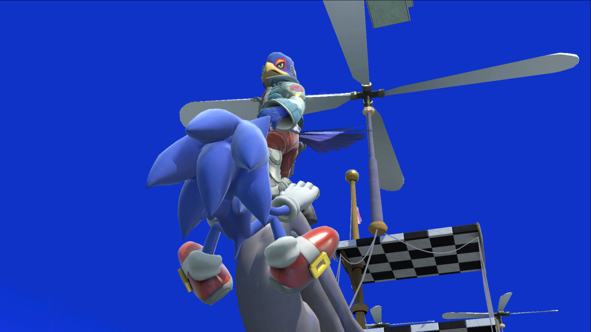 Blue Arms Sonic Mod for Super Smash Bros. Ultimate | SSBU Mods