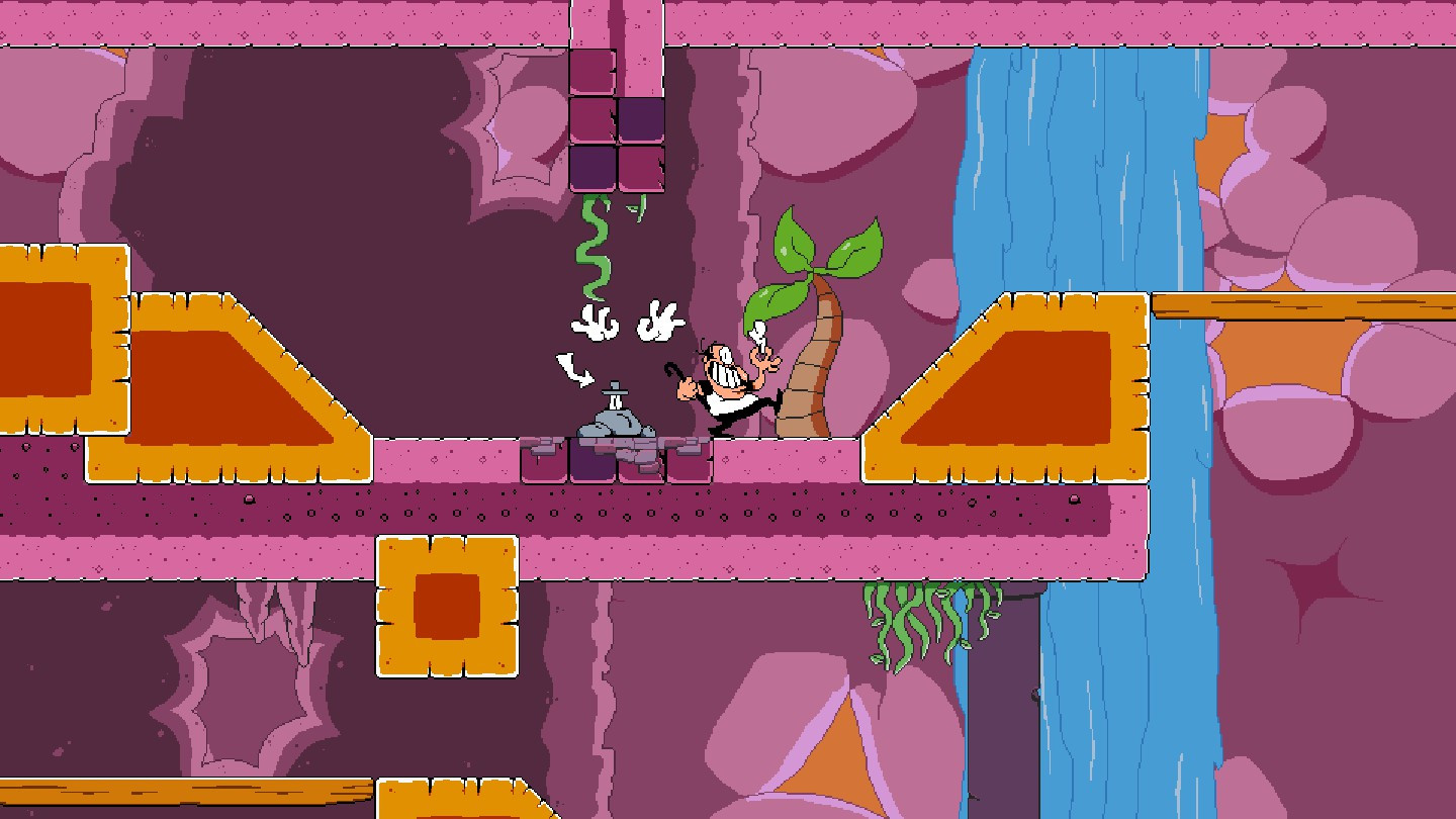 Pink Ancient Cave (CYOP custom level) Mod for Pizza Tower | PT Mods